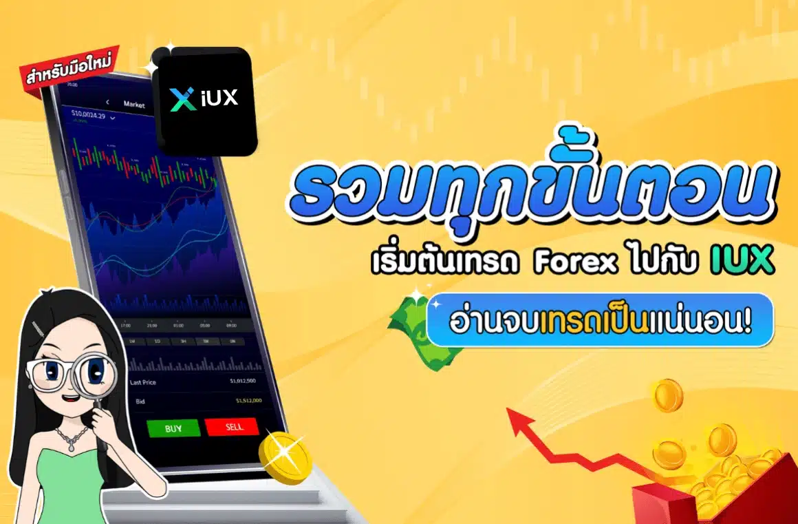 วิธีสมัคร IUX พร้อมขั้นตอน Login เพื่อเริ่มเทรด Forex ง่าย ๆ